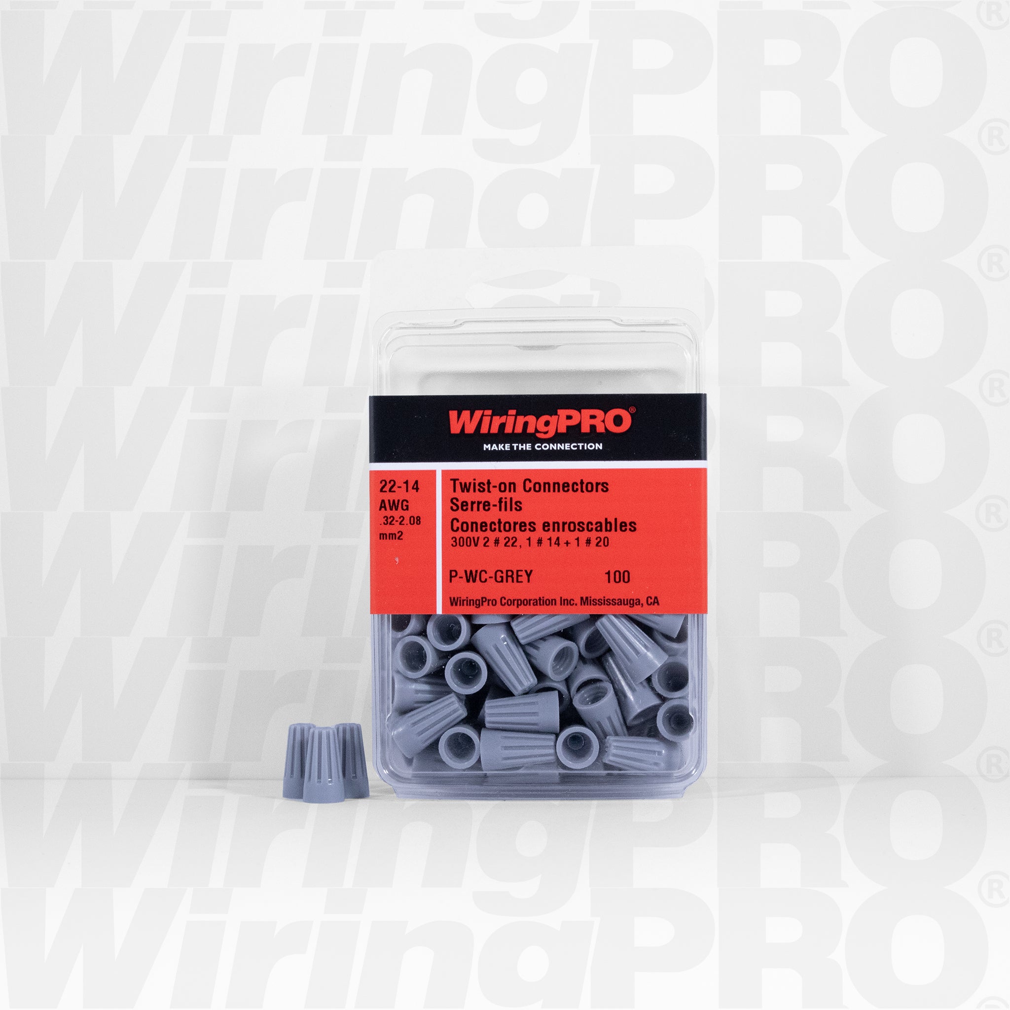 Grey Twist-on Wire Connectors – WiringPRO
