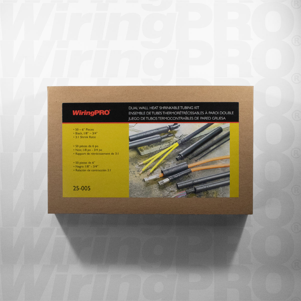 Dual Wall Heat Shrinkable Tubing Kit – WiringPRO