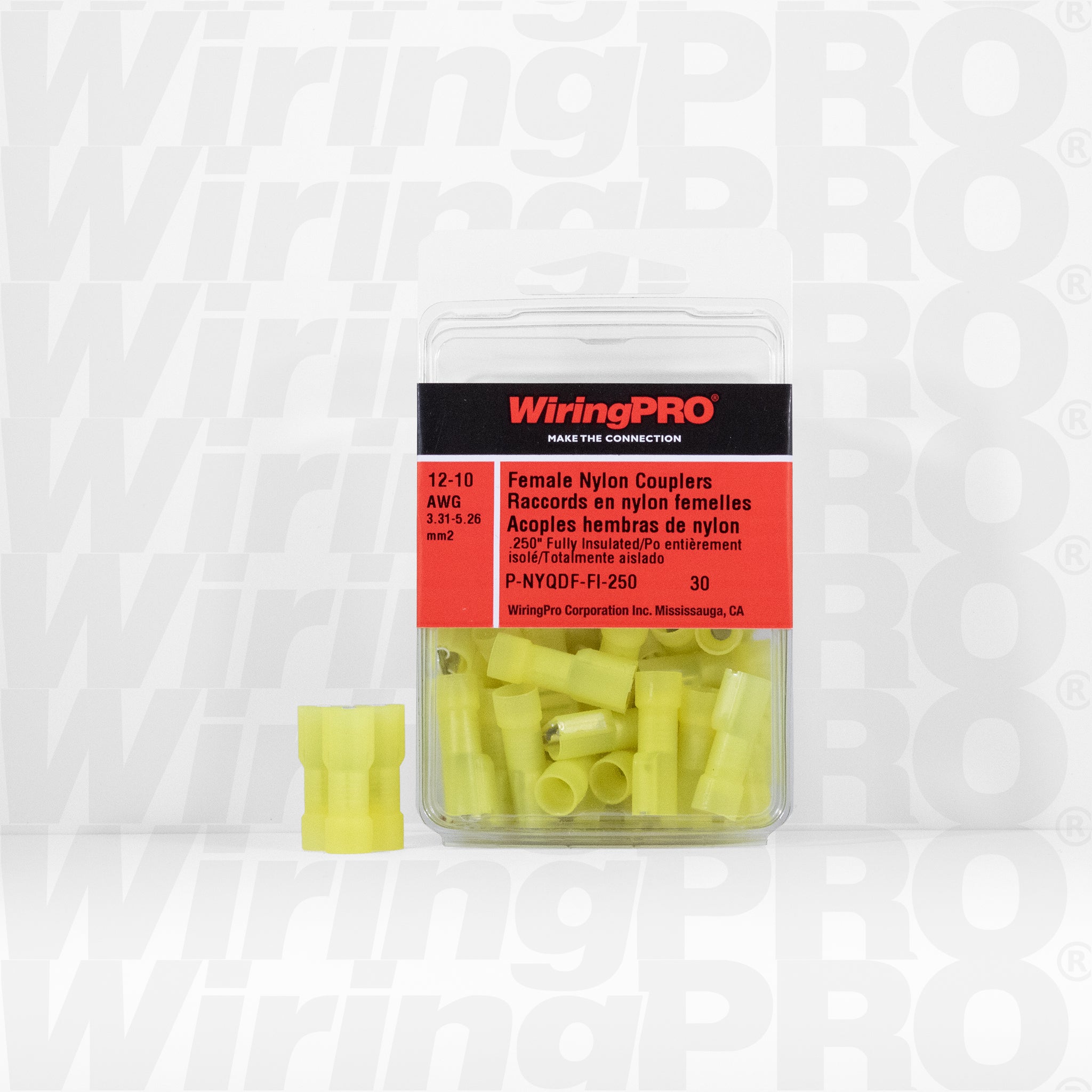 Female Nylon Couplers - Fully Insulated – WiringPRO