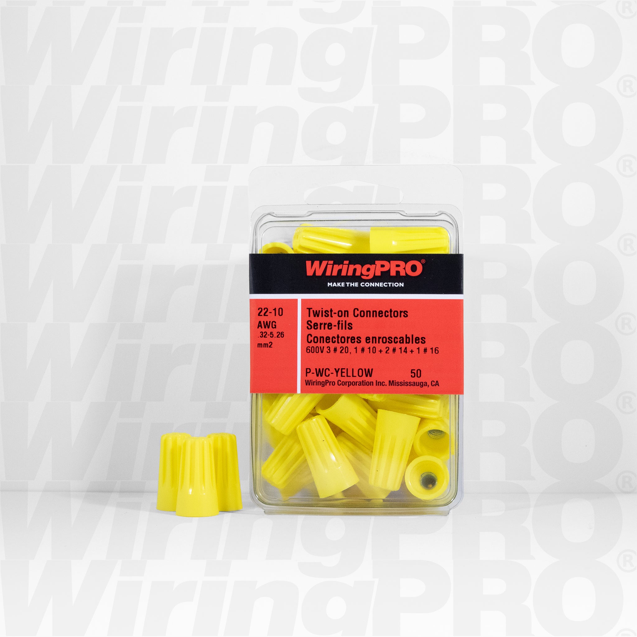 Yellow Twist-on Wire Connectors – WiringPRO