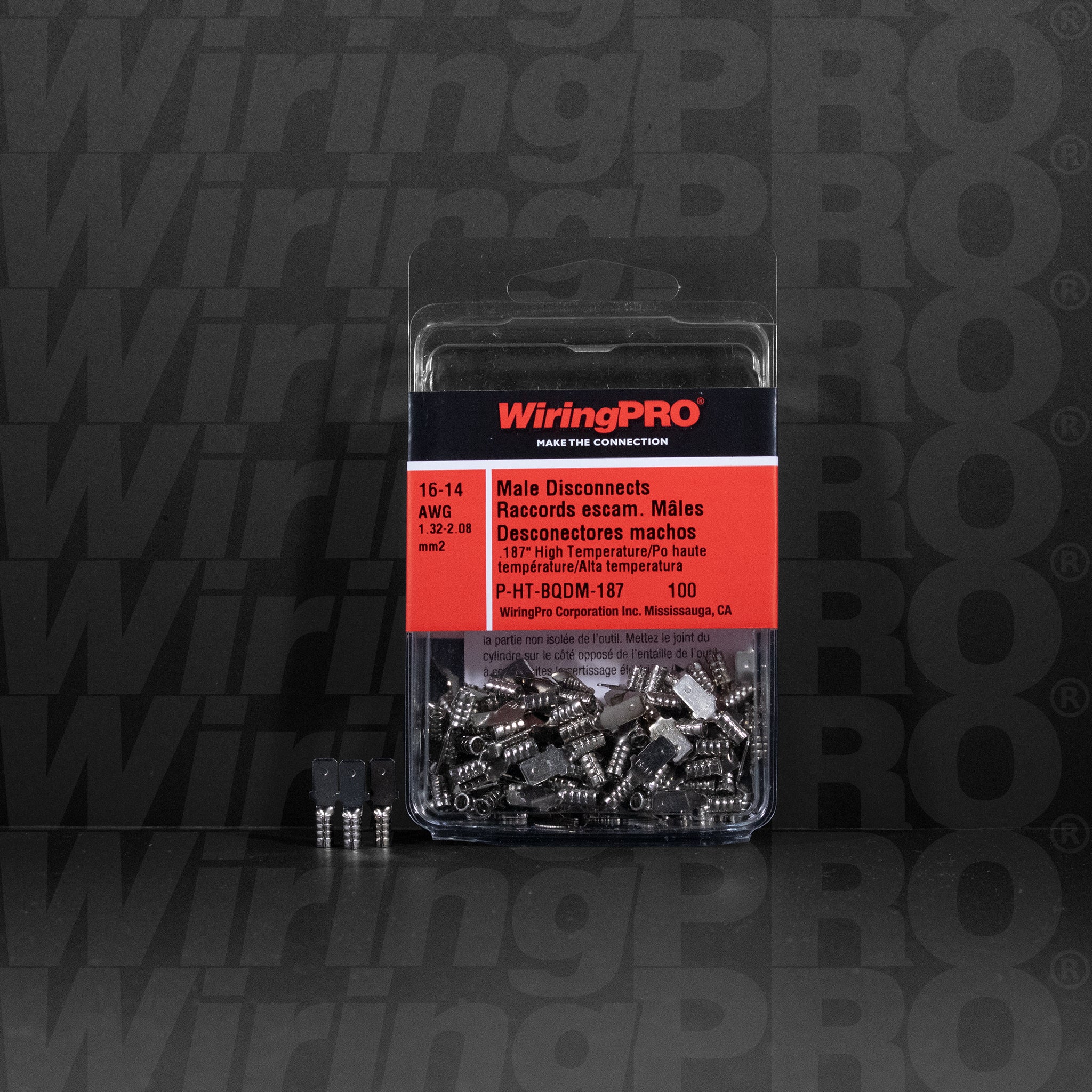 Male Quick Disconnects - High Temperature – WiringPRO