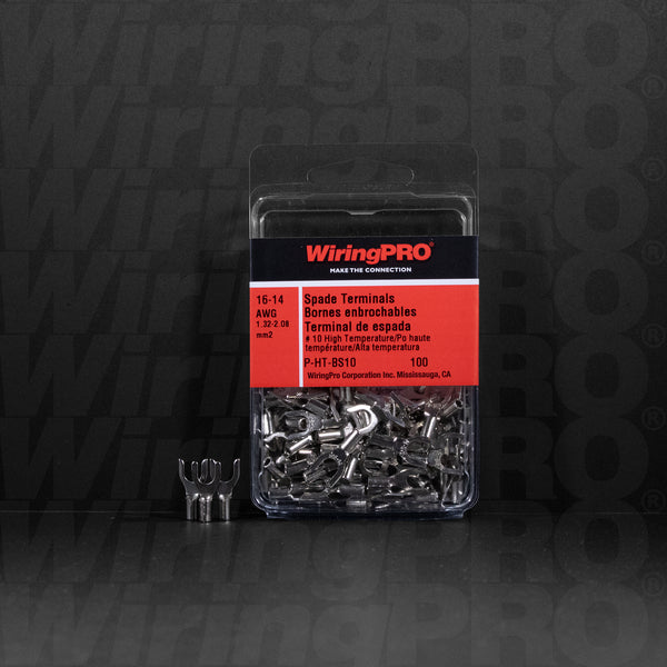 Spade Terminals – High Temperature – WiringPRO