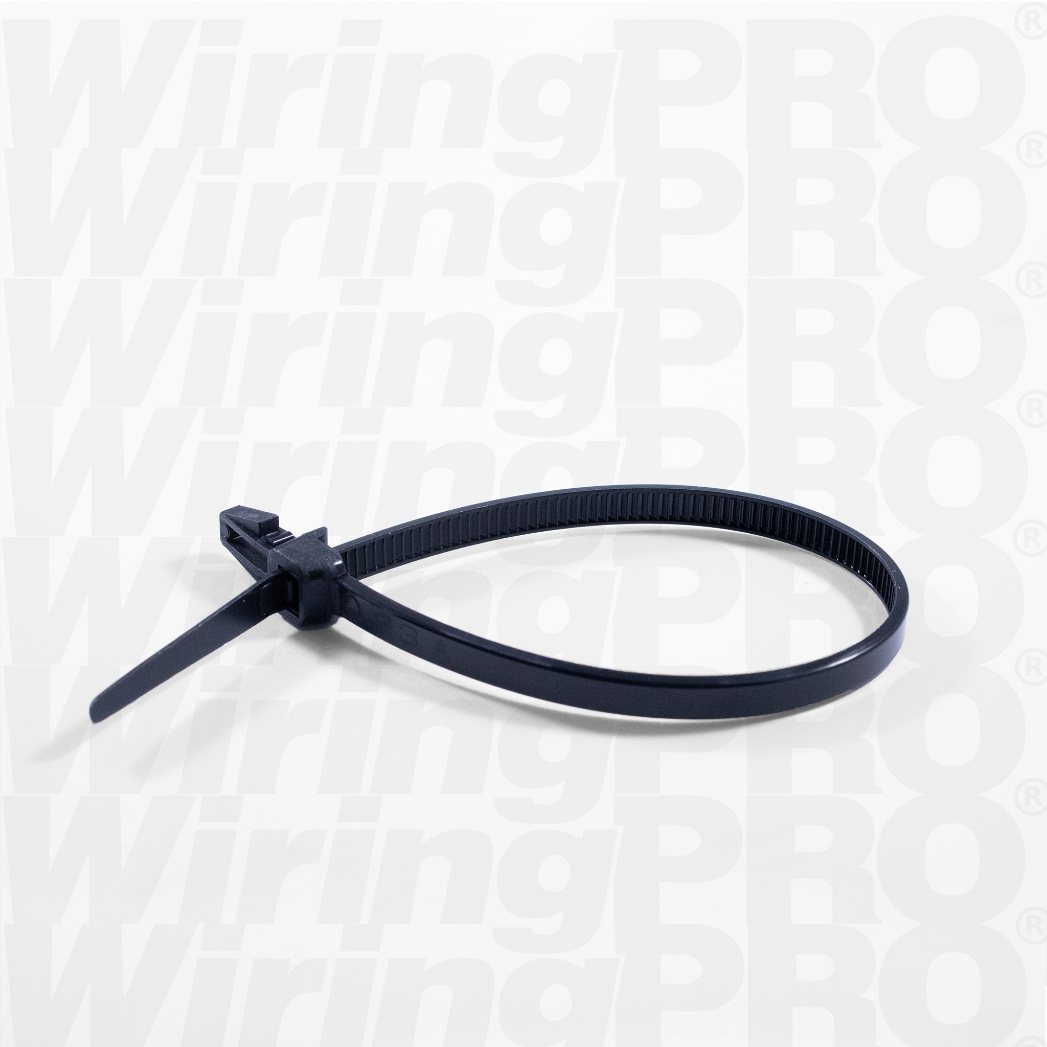Push Mount Cable Ties- Black Nylon – WiringPRO
