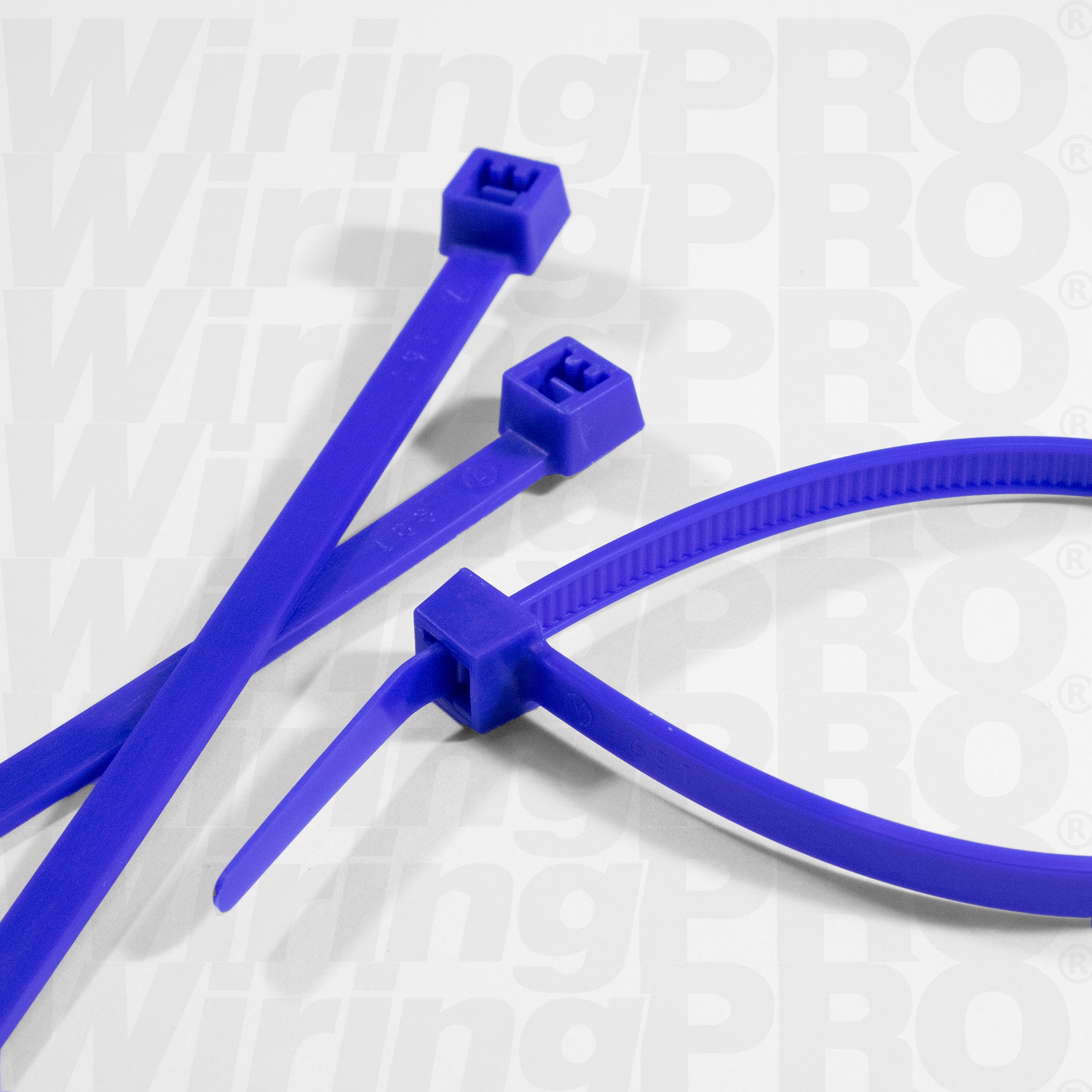 Blue Nylon Cable Ties – WiringPRO