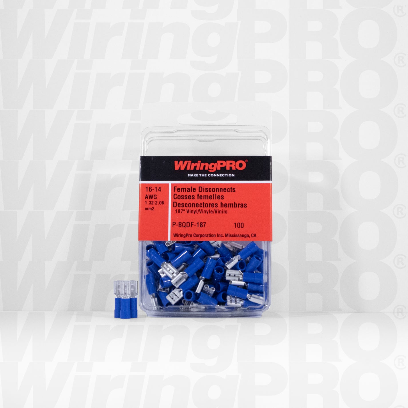 Female Quick Disconnects - Vinyl Insulated – WiringPRO