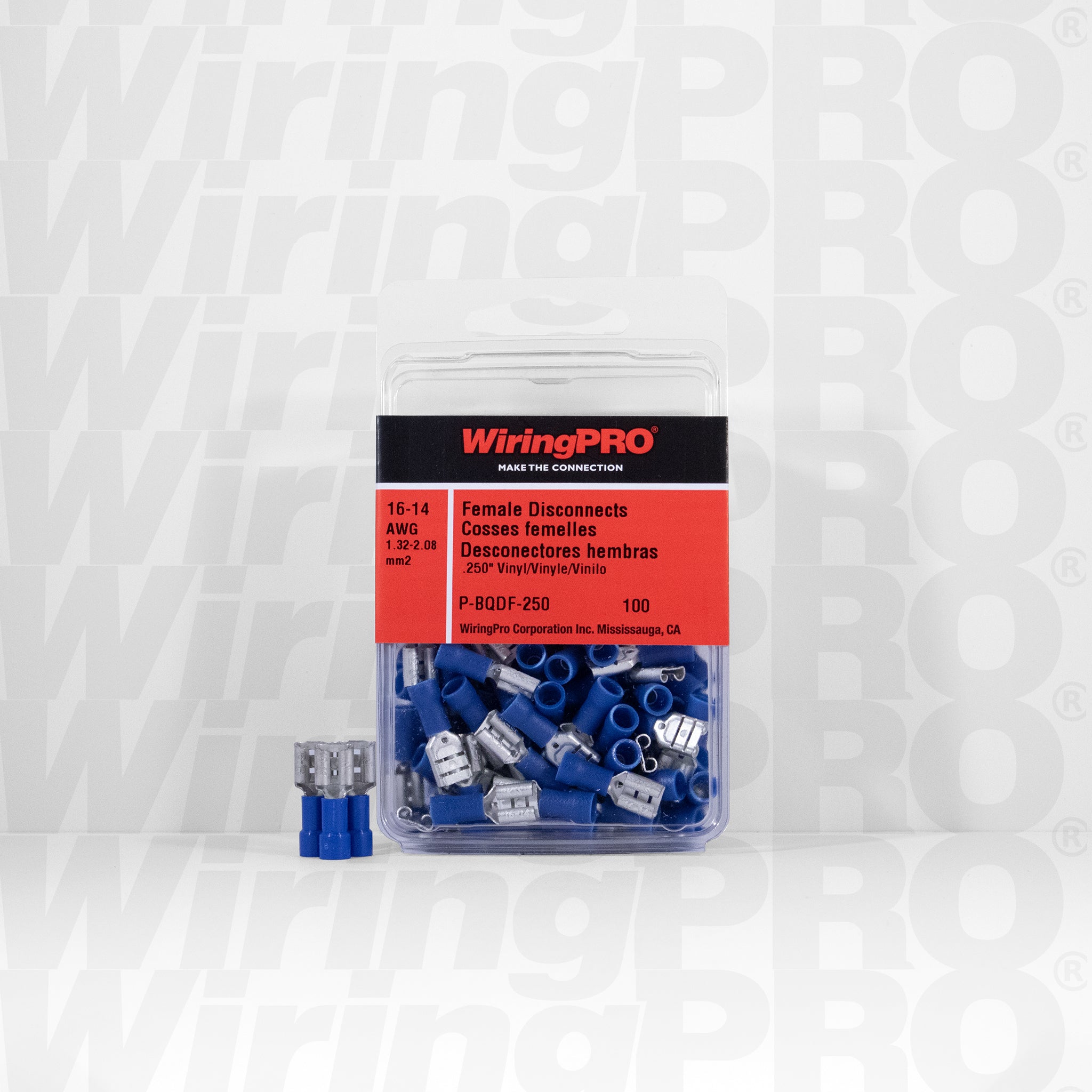 Female Quick Disconnects - Vinyl Insulated – WiringPRO