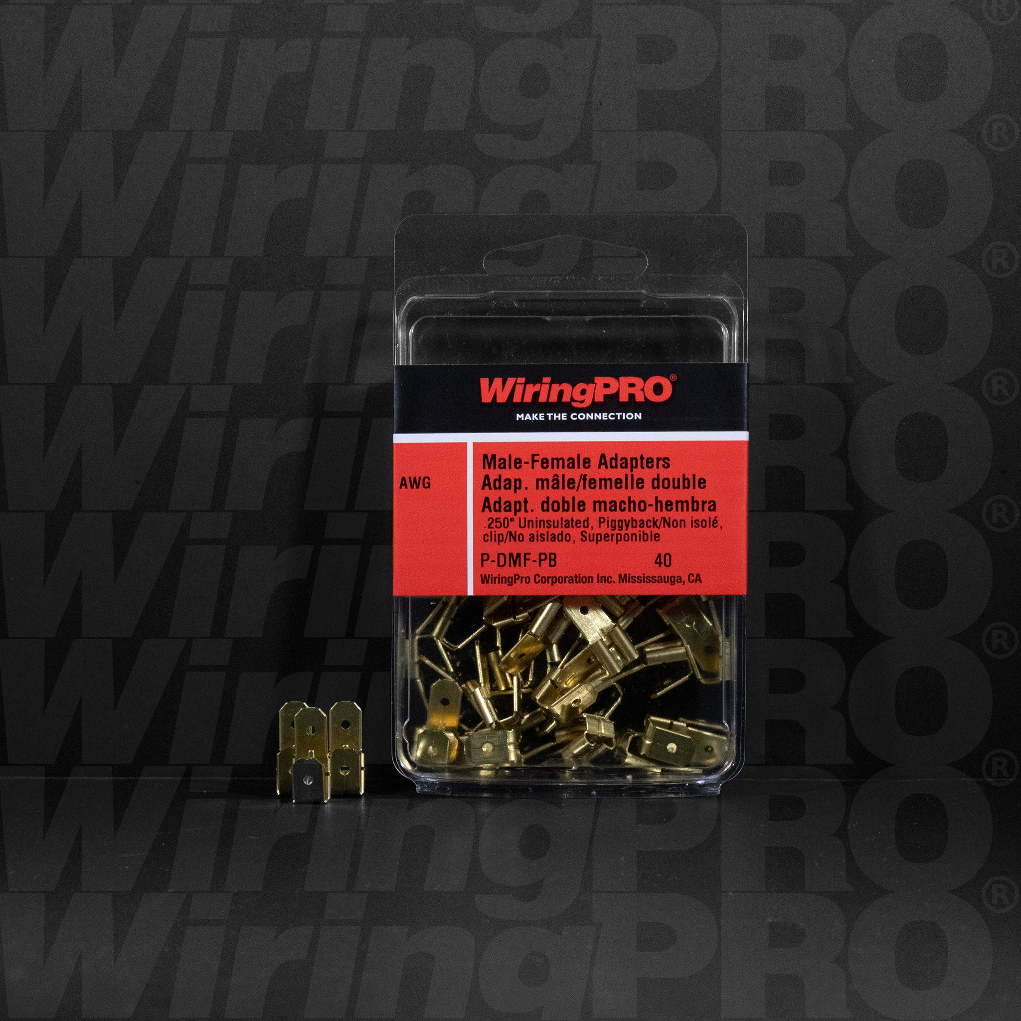 Double Male-Female Adapters – WiringPRO