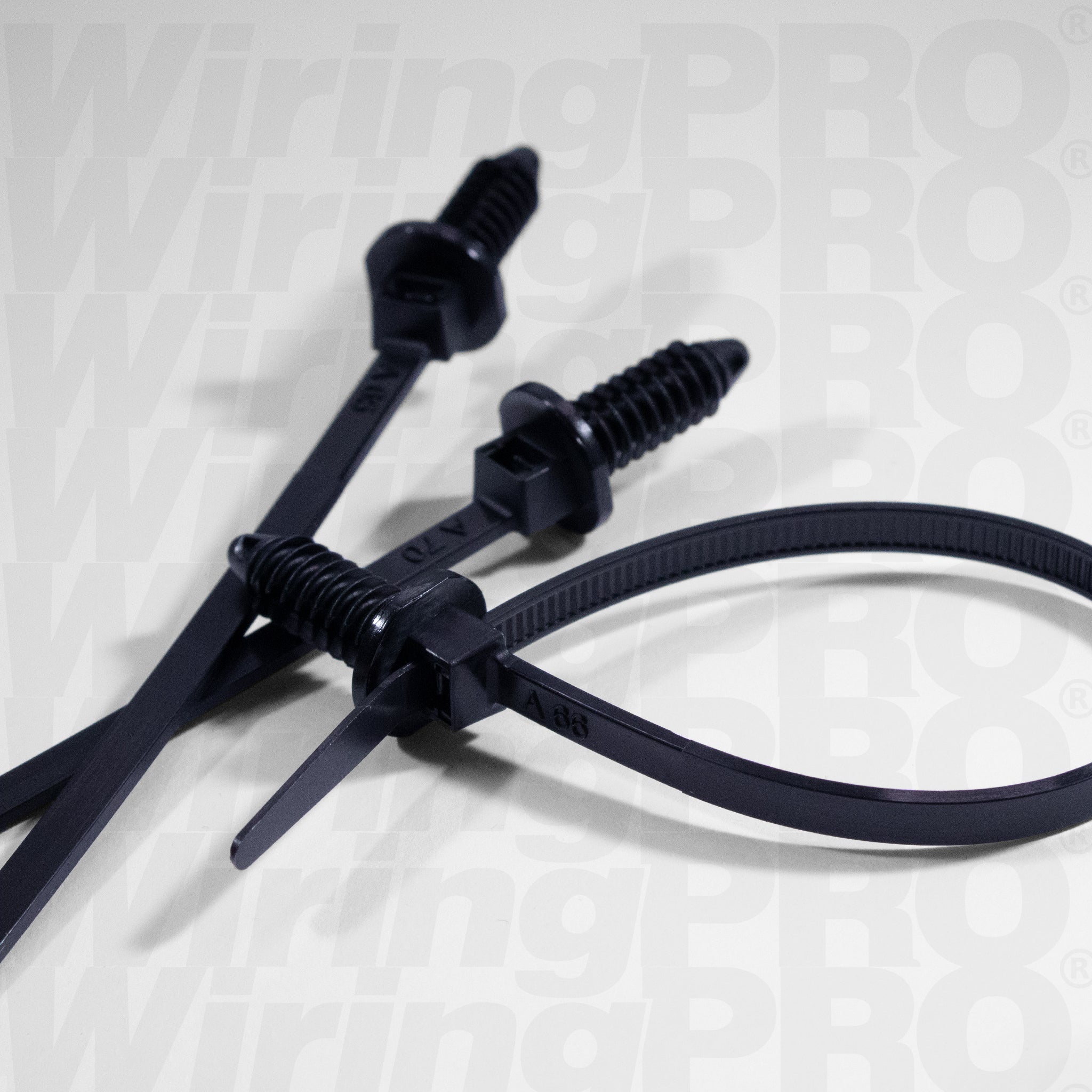 Fir Tree Cable Ties - UV Black Nylon – WiringPRO