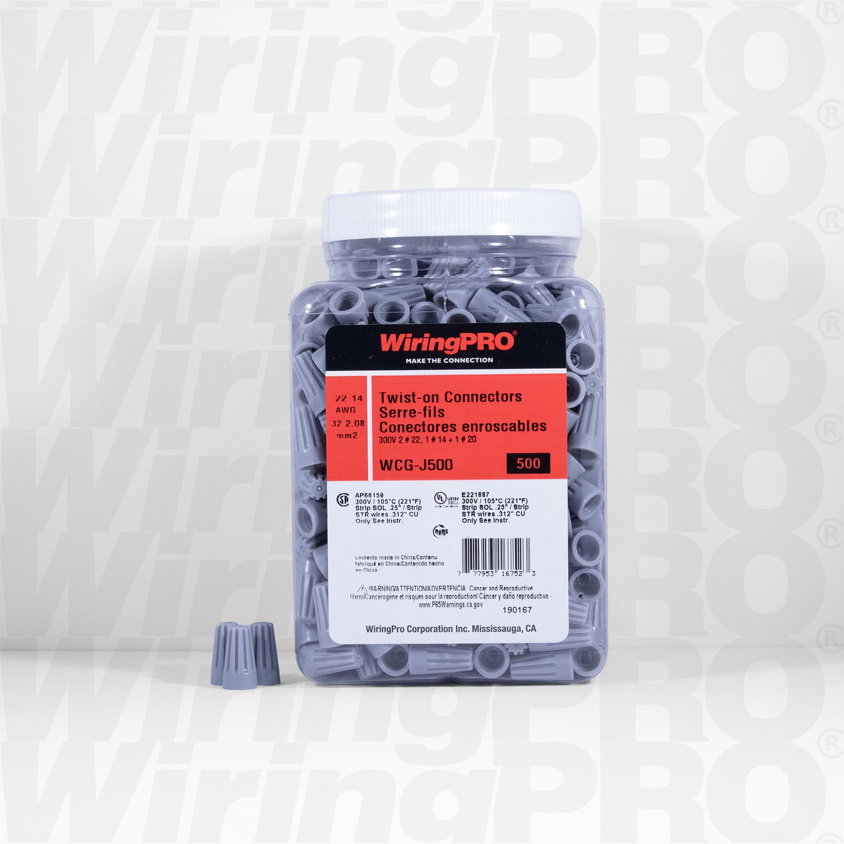 Grey Twist-on Wire Connectors – WiringPRO