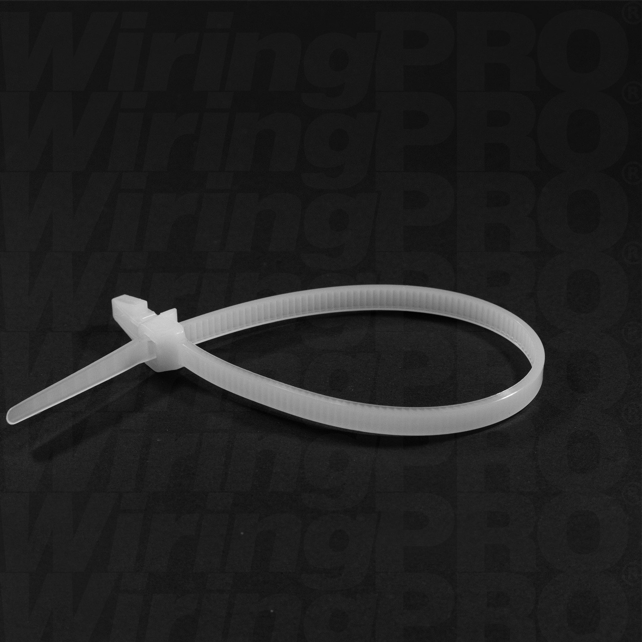 Push Mount Cable Ties- Natural Nylon – WiringPRO