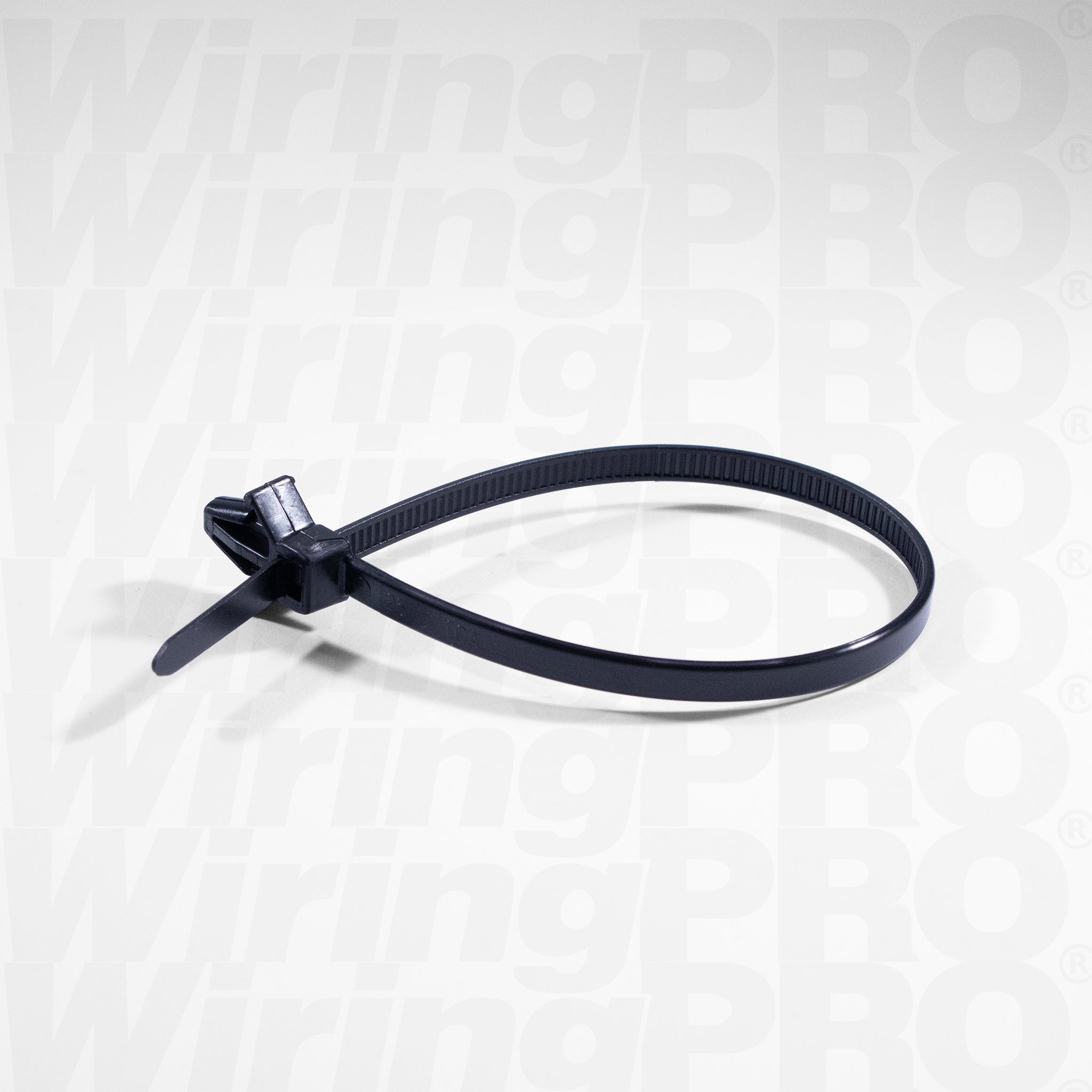 Push Mount Wing Cable Ties - Black Nylon – WiringPRO