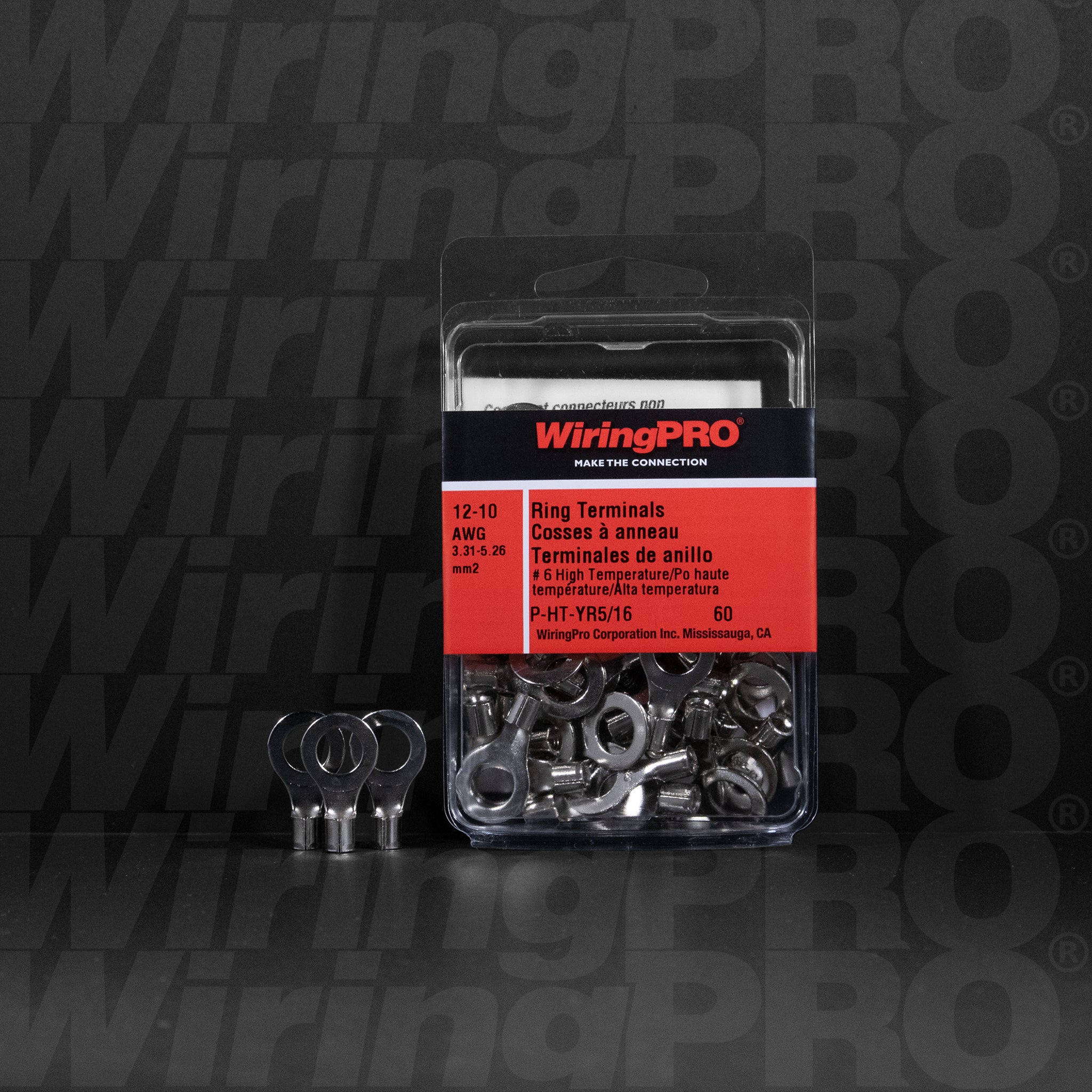 WR 6 Ring Terminals - High Temperature – WiringPRO