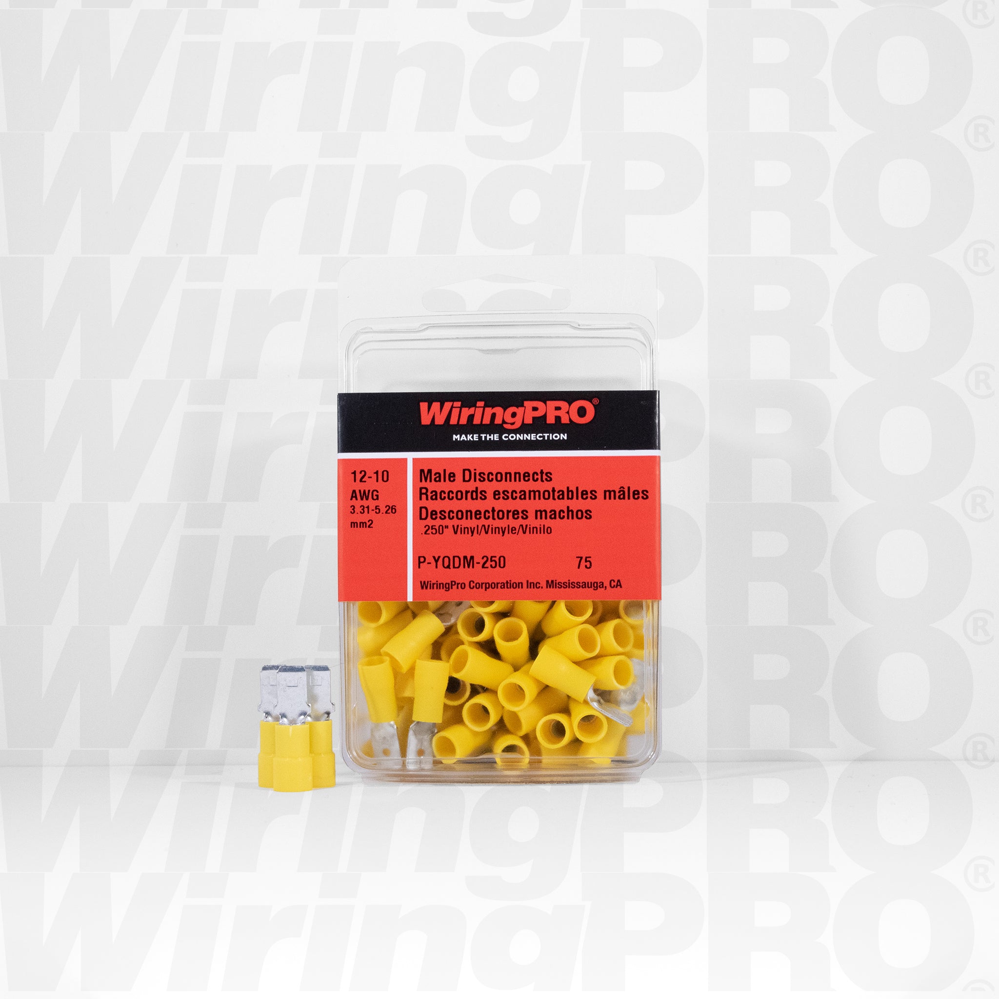 Male Quick Disconnects - Vinyl Insulated – WiringPRO